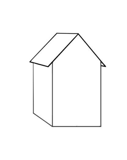 Perspective: How to Draw a House with a Rooftop – Kevin McCain Studios